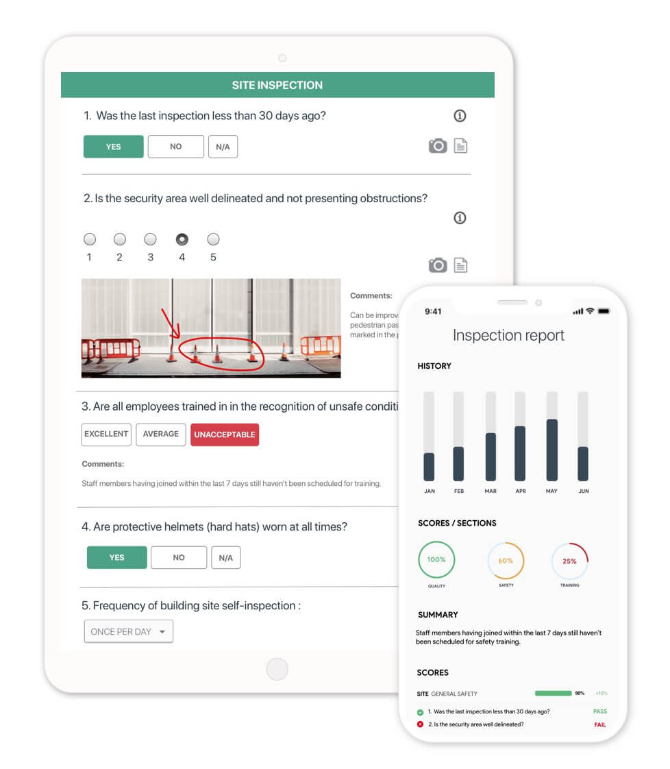 Construction Inspection App & Software for Safety and Quality