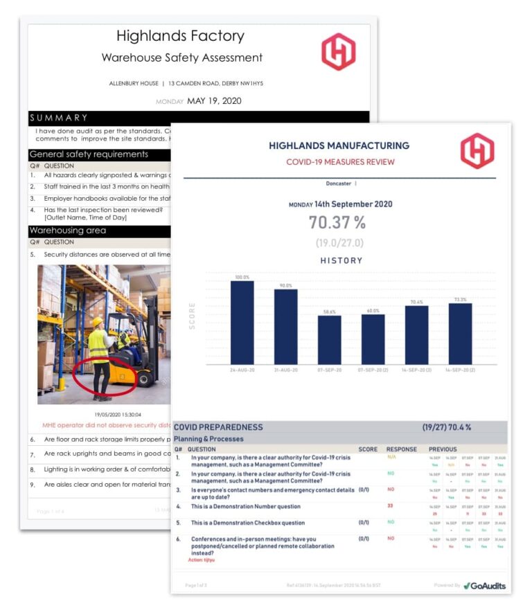 Pallet Racking Inspection Checklists | Free PDF Templates