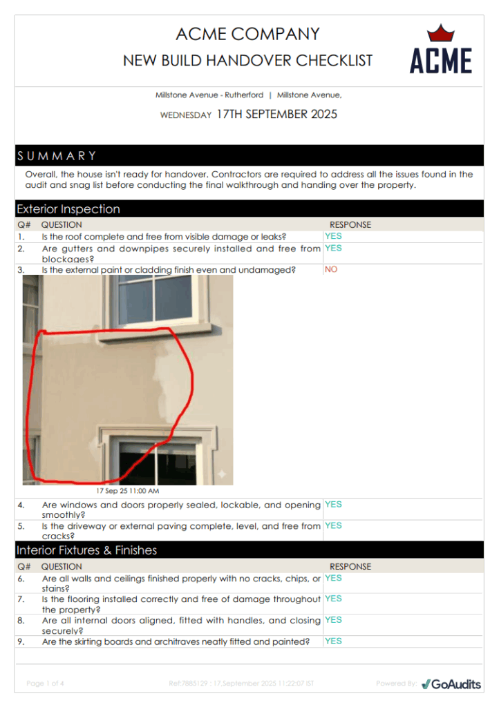 Construction Handover: Guide and Free Report & Checklists