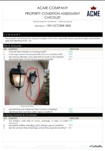 Property & Building Condition Report: Guide + Free Template