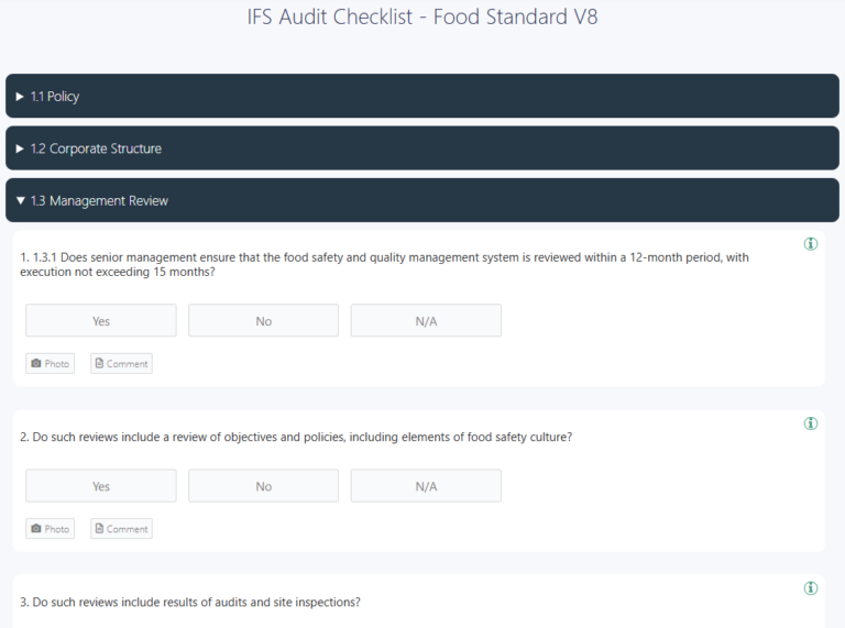 How to Implement IFS Food Version 8 (+ Free Checklists)